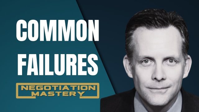 Negotiation Go SIDEWAYS? How To Handle Your FAILURES!